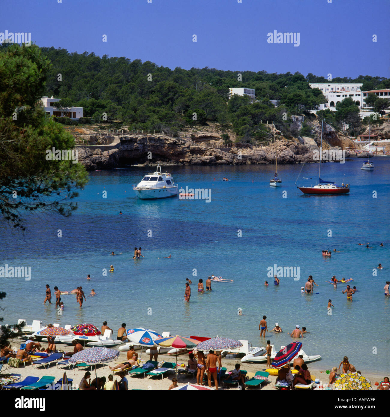 Bay and beach of portinatx hi-res stock photography and images - Alamy