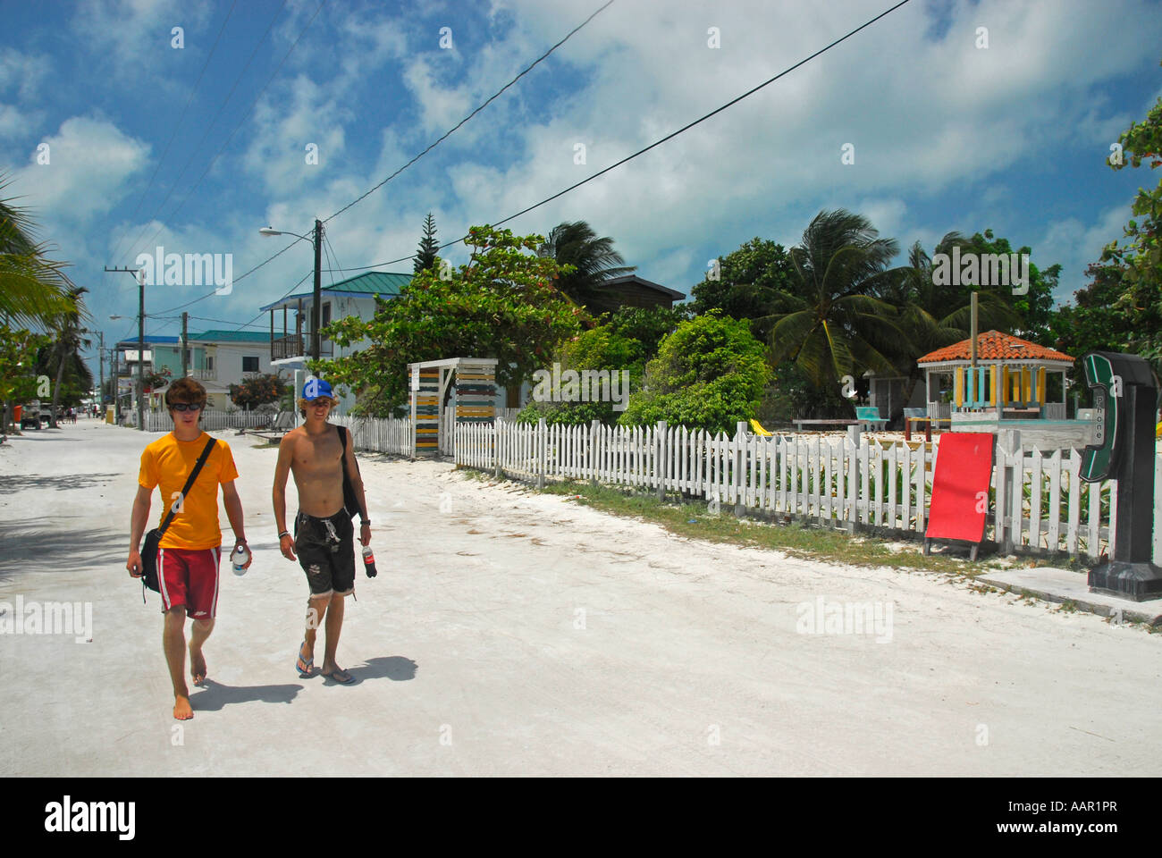 Caulker Caye, The Northern Cayes, Belize District, Belize, Central ...