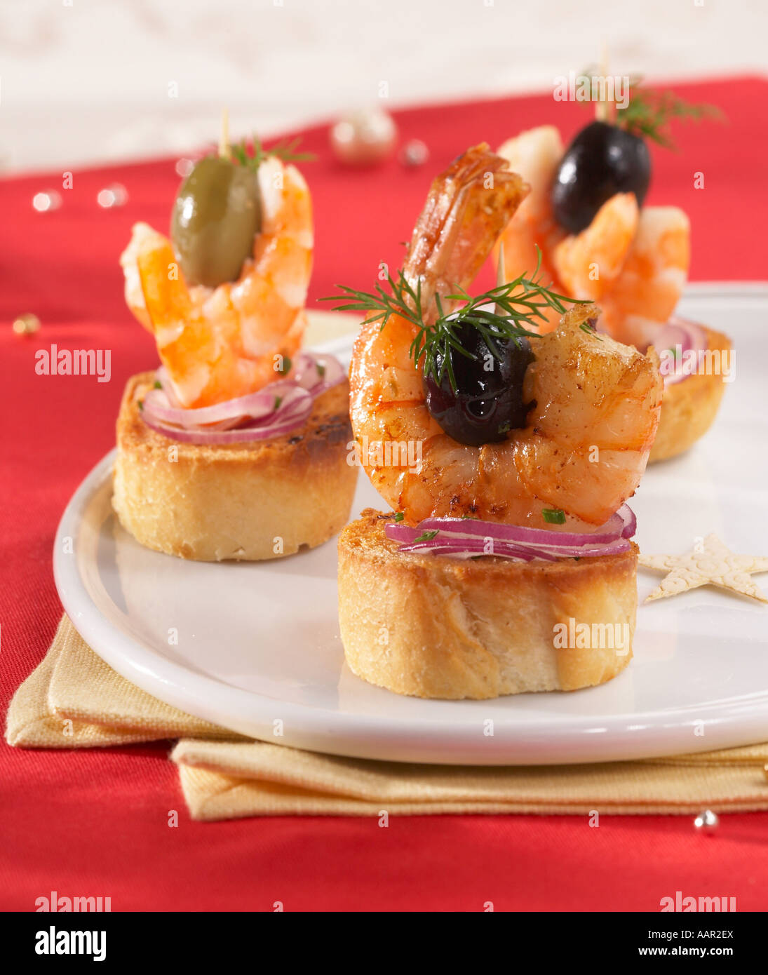 Mini shrimp sandwiches hi-res stock photography and images - Alamy