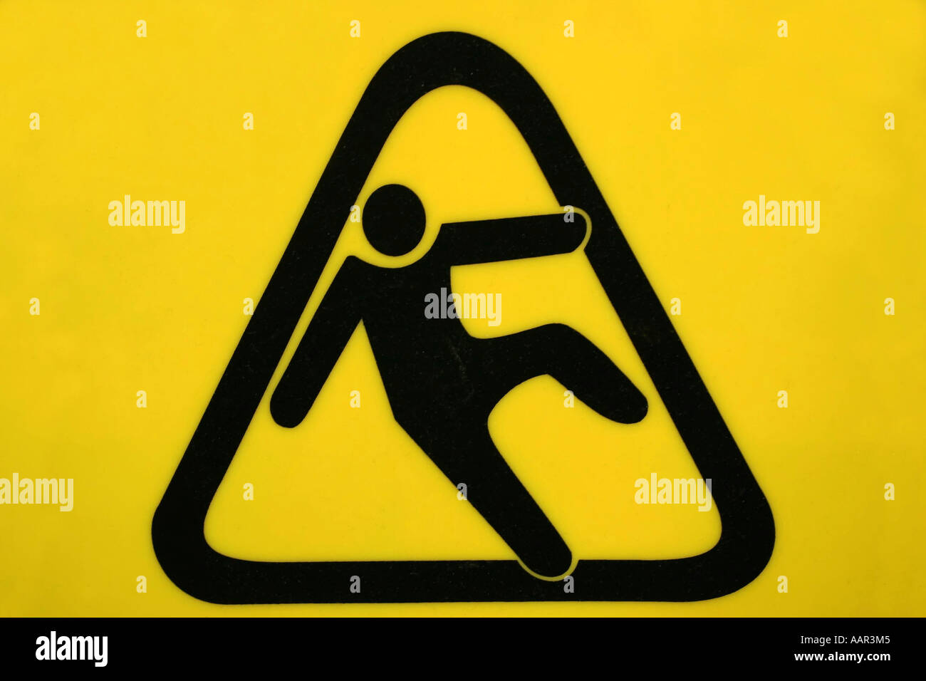 'Caution Wet' sign Stock Photo - Alamy