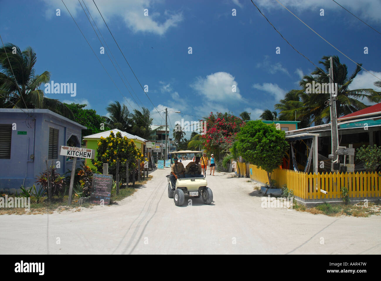 Caulker Caye, The Northern Cayes, Belize District, Belize, Central ...