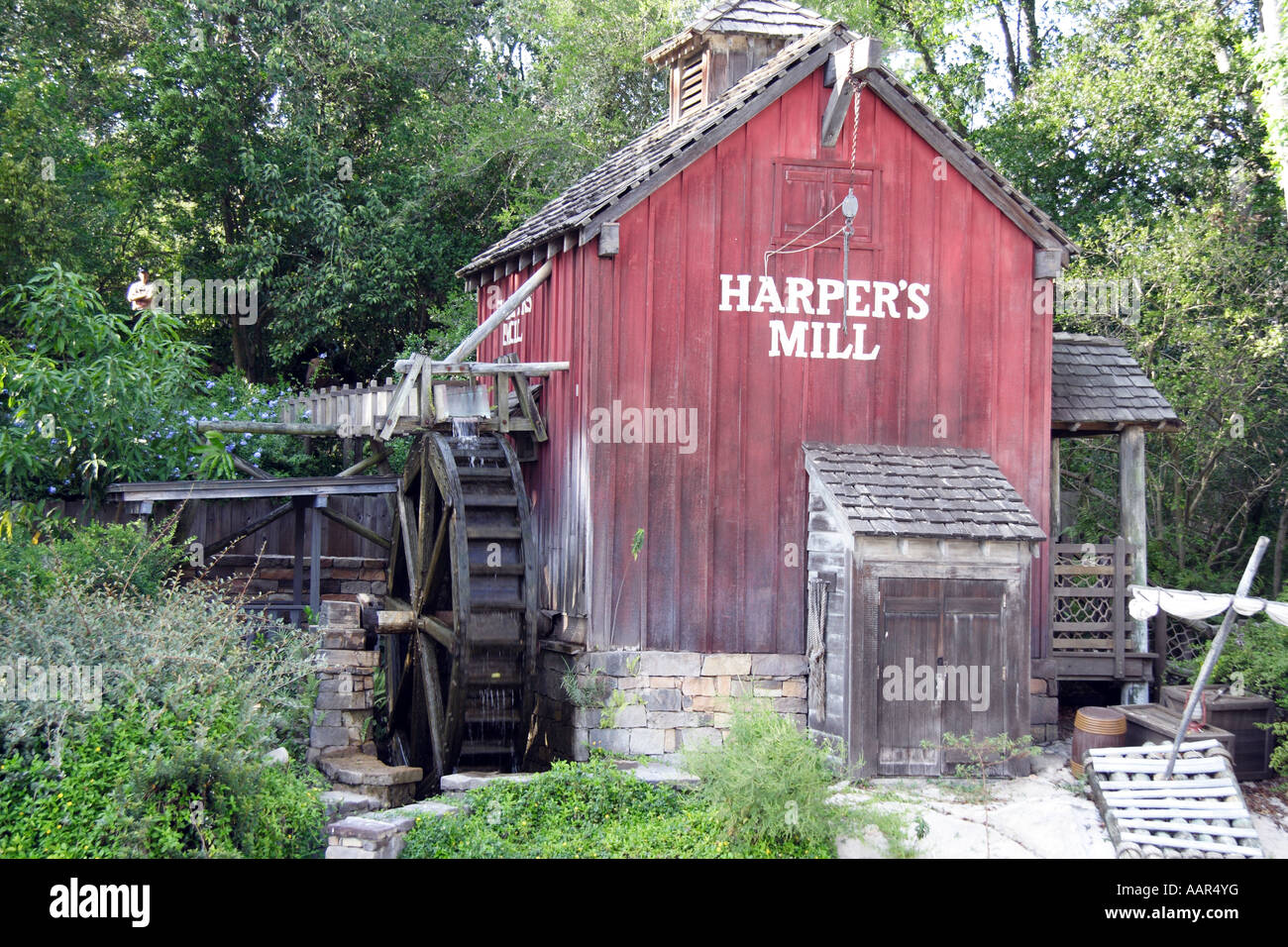 Harper's Mill. Attraction at Disney's Magic Kingdom Orlando Florida ...