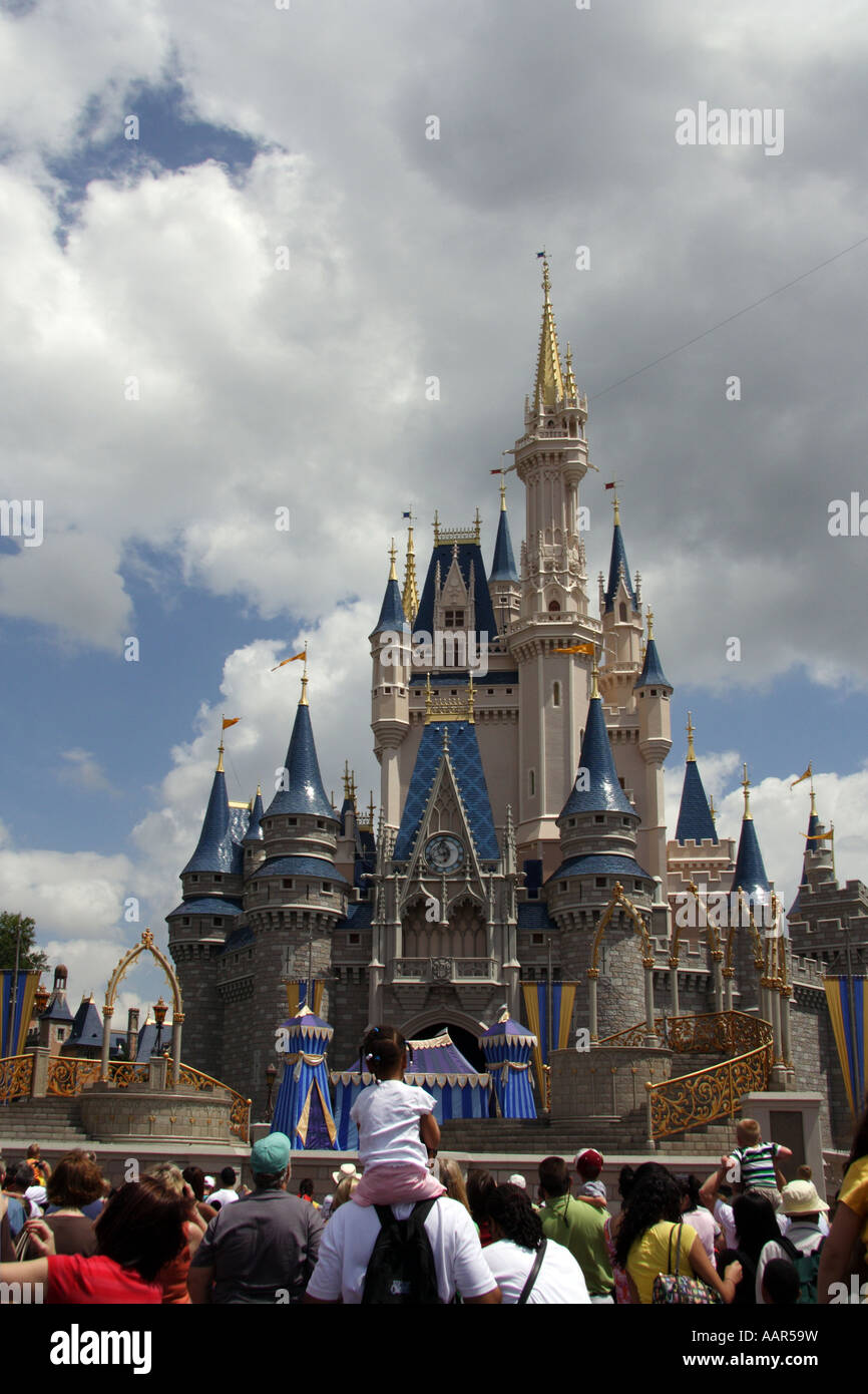 Cinderella Castle in Disney's Magic Kingdom Stock Photo - Alamy