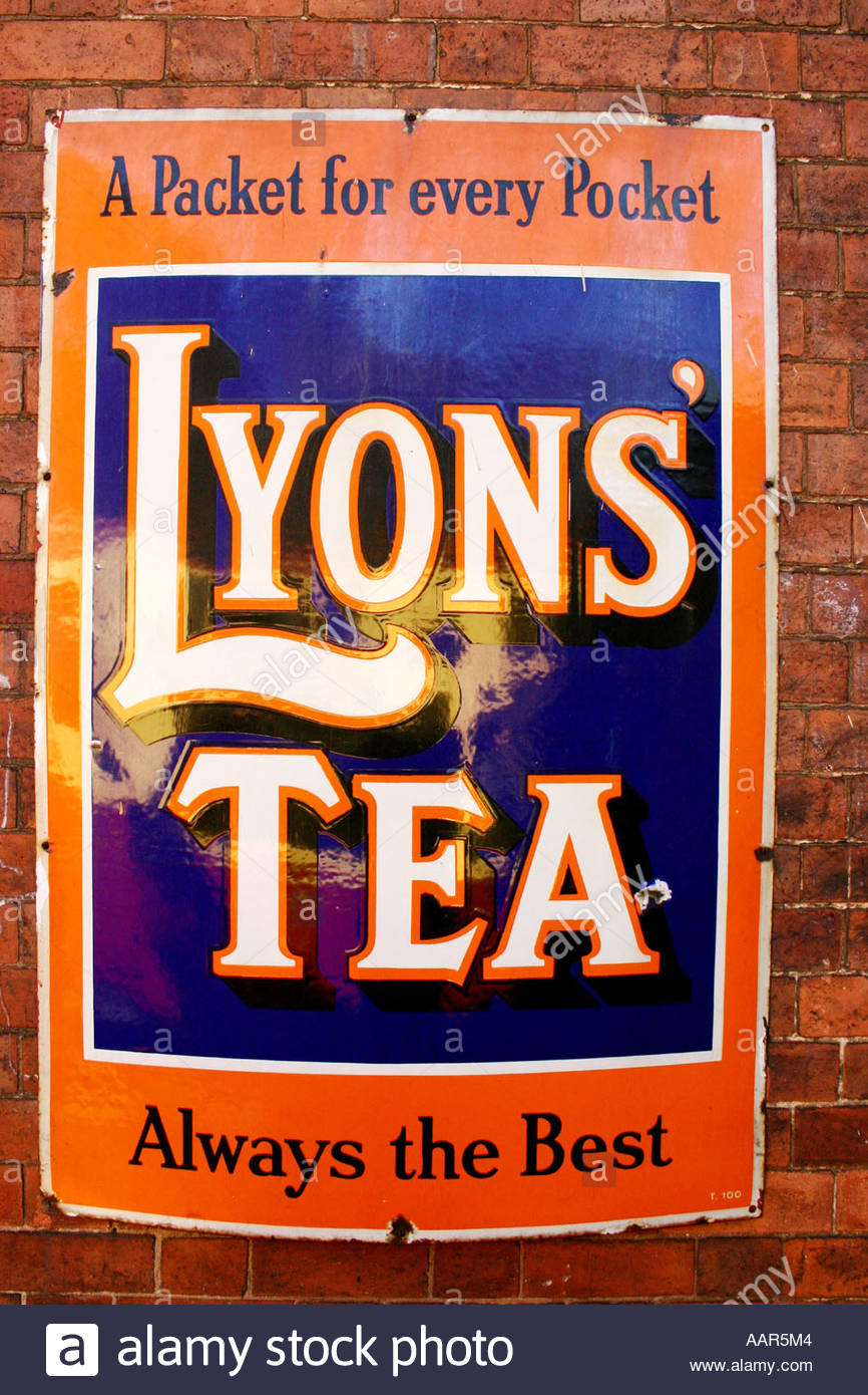 Lyons Tea Stock Photos & Lyons Tea Stock Images - Alamy