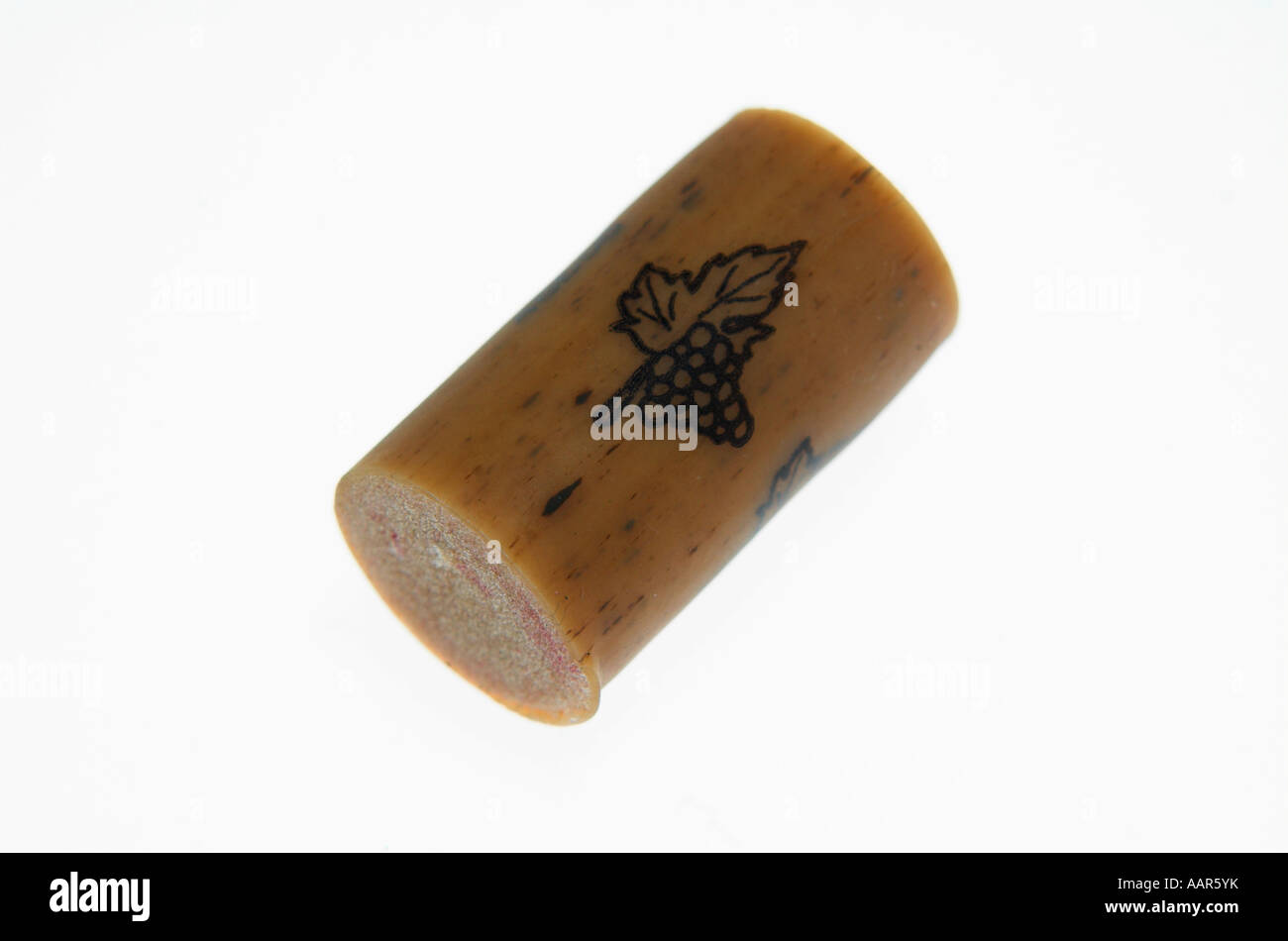 close-up of plastic cork for wine Stock Photo - Alamy