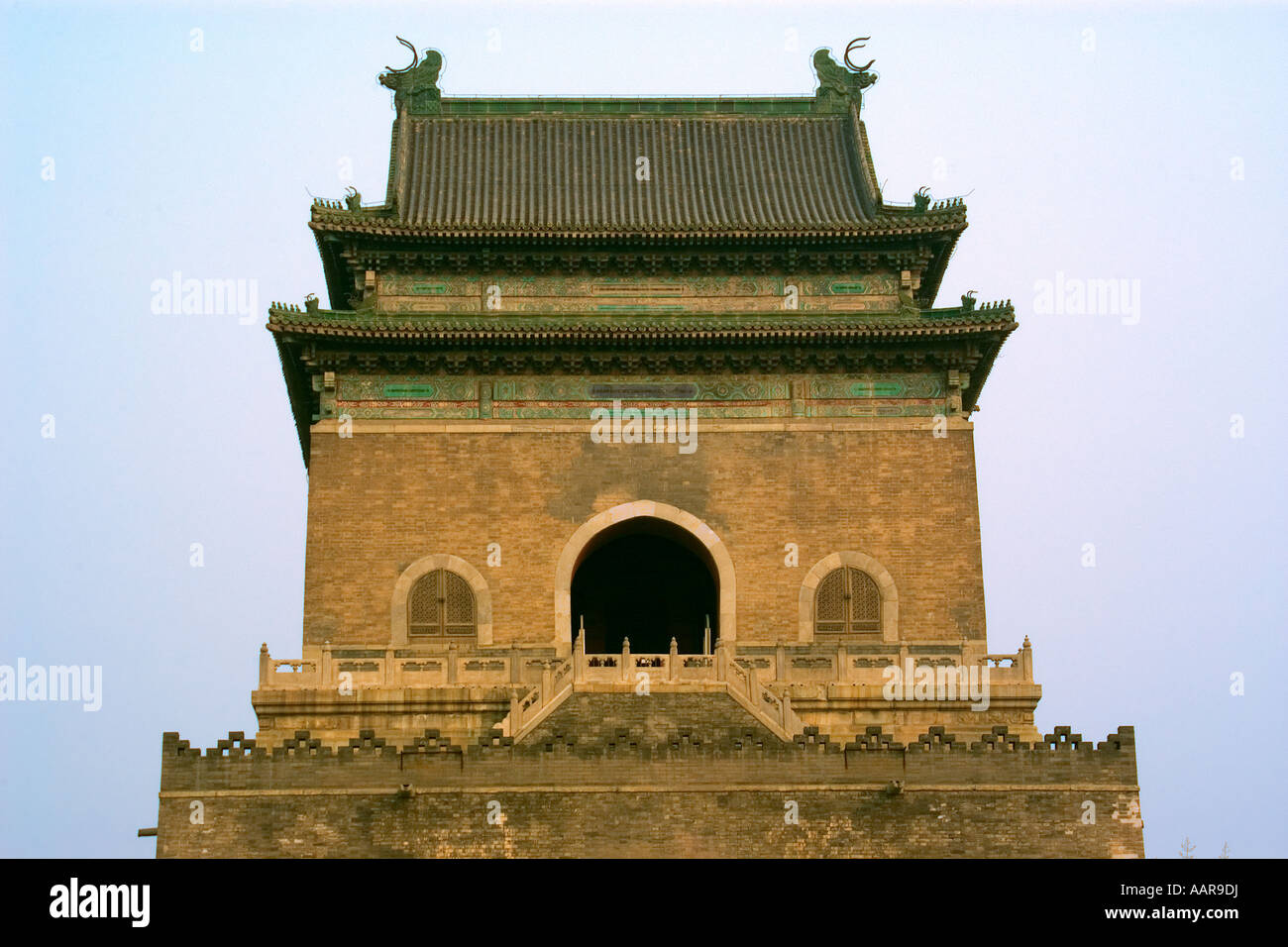 An old traditional chinese building close to the hutongs, Beijing China ...