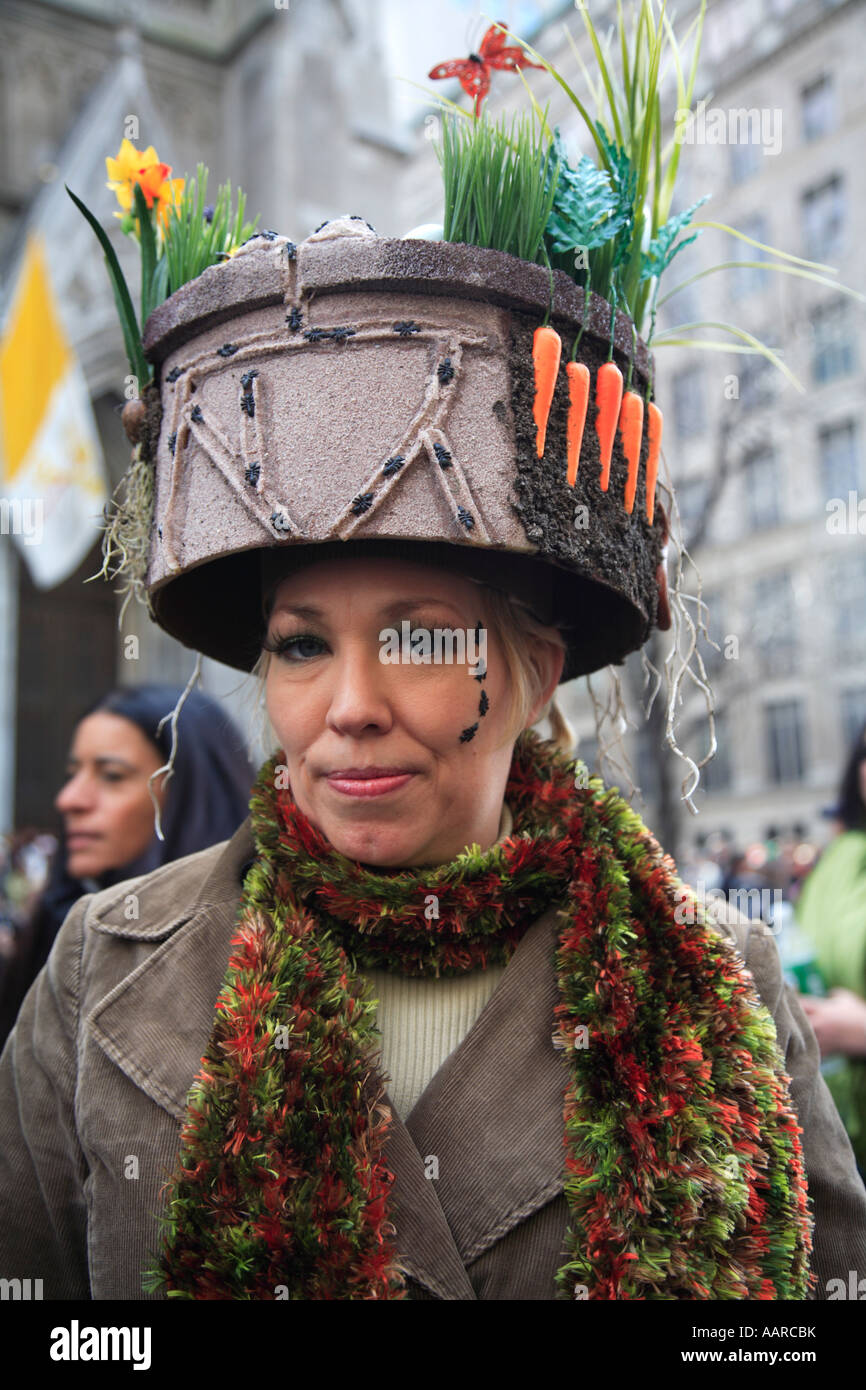 annual Easter Hat Parade Manhattan New York City USA Stock Photo - Alamy