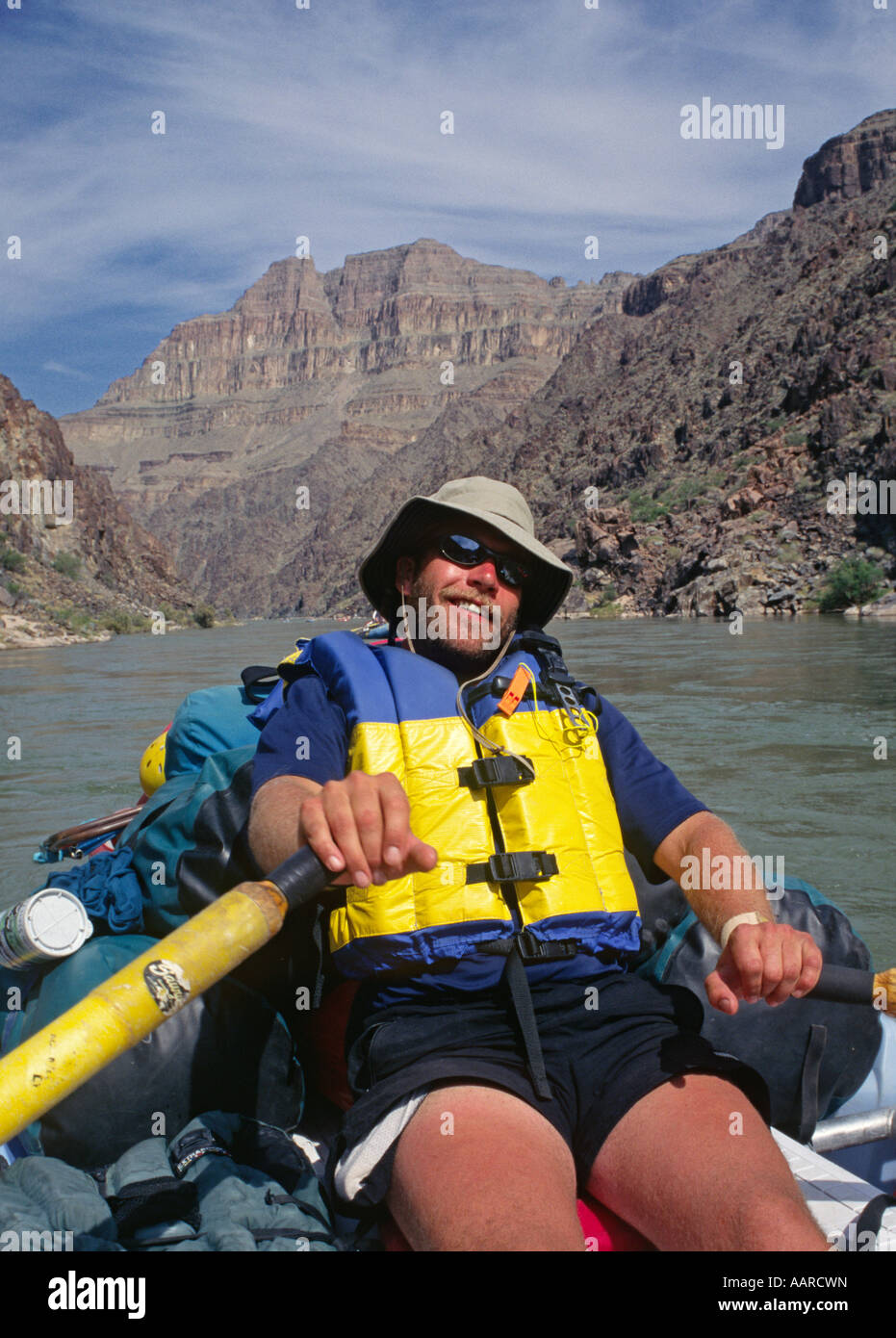 Bob Zieber captains our oar boat GRAND CANYON NATIONAL PARK ARIZONA MR ...