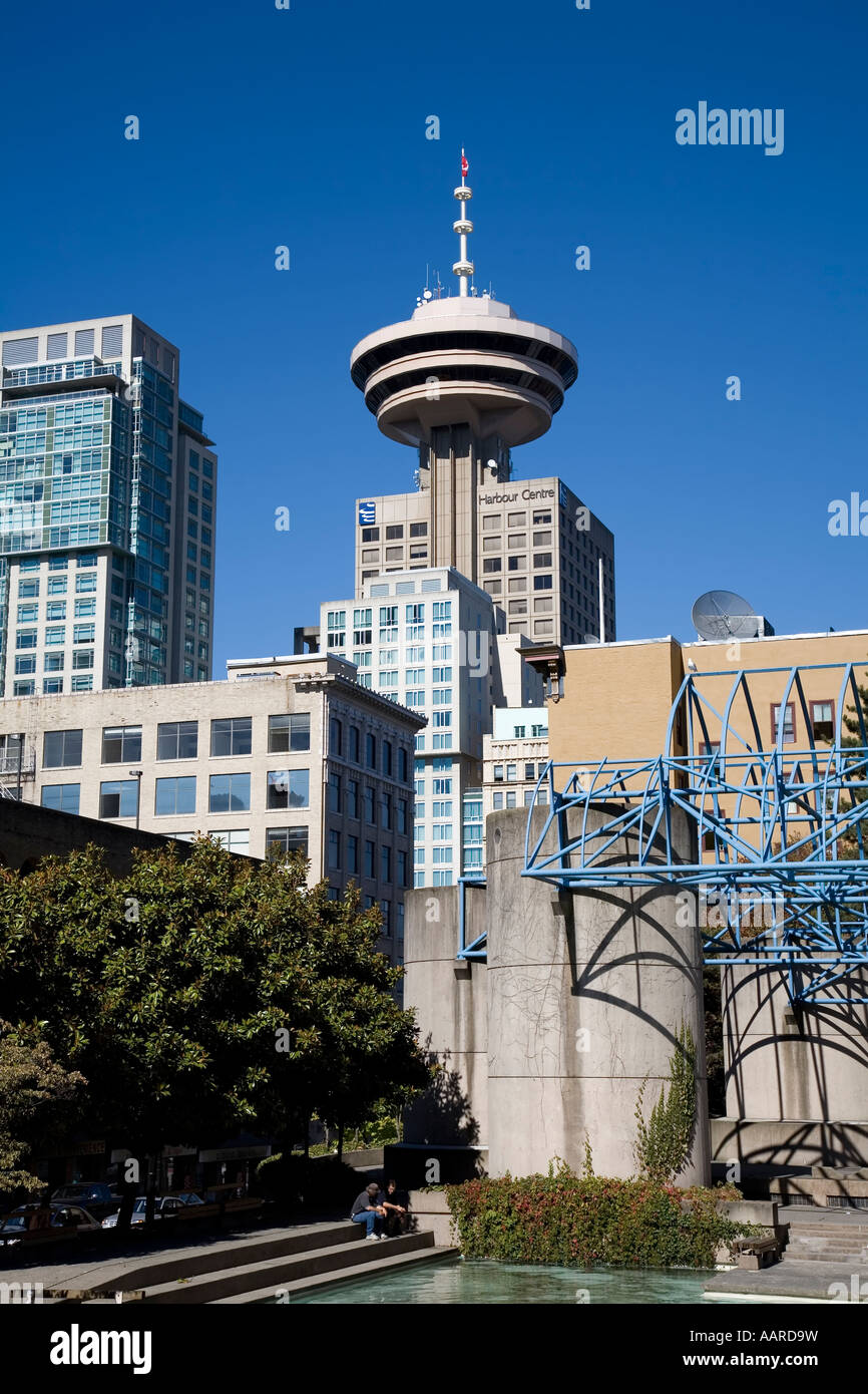 Harbour Centre control tower and communications array in context of ...