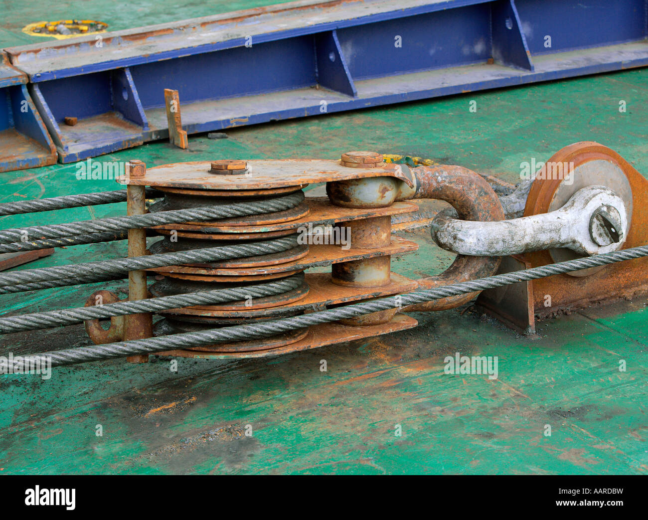Block and Tackle Stock Photo - Alamy