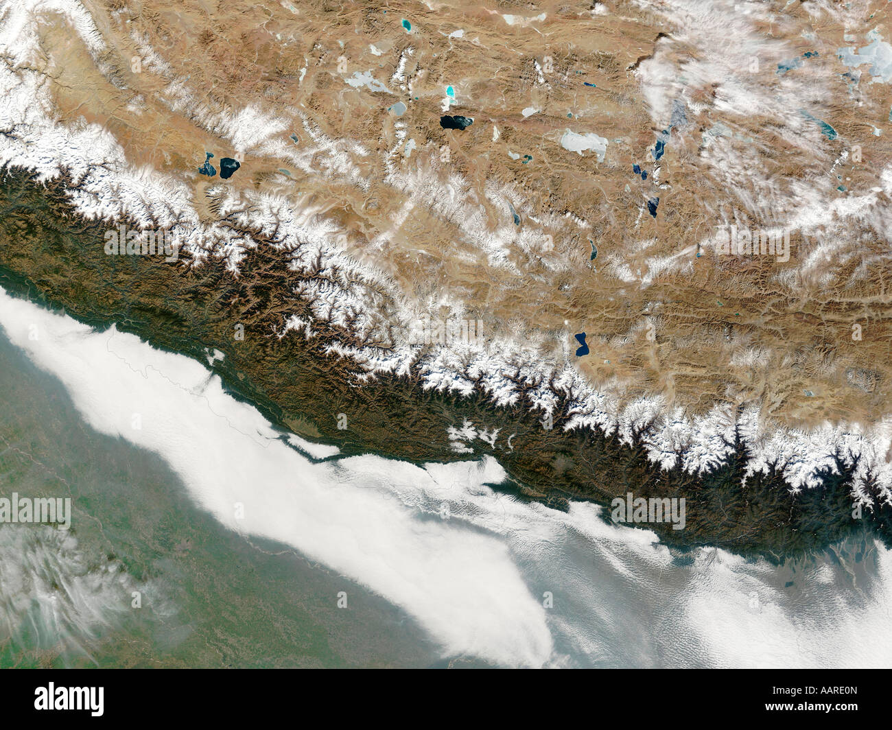 Himalayas From Space
