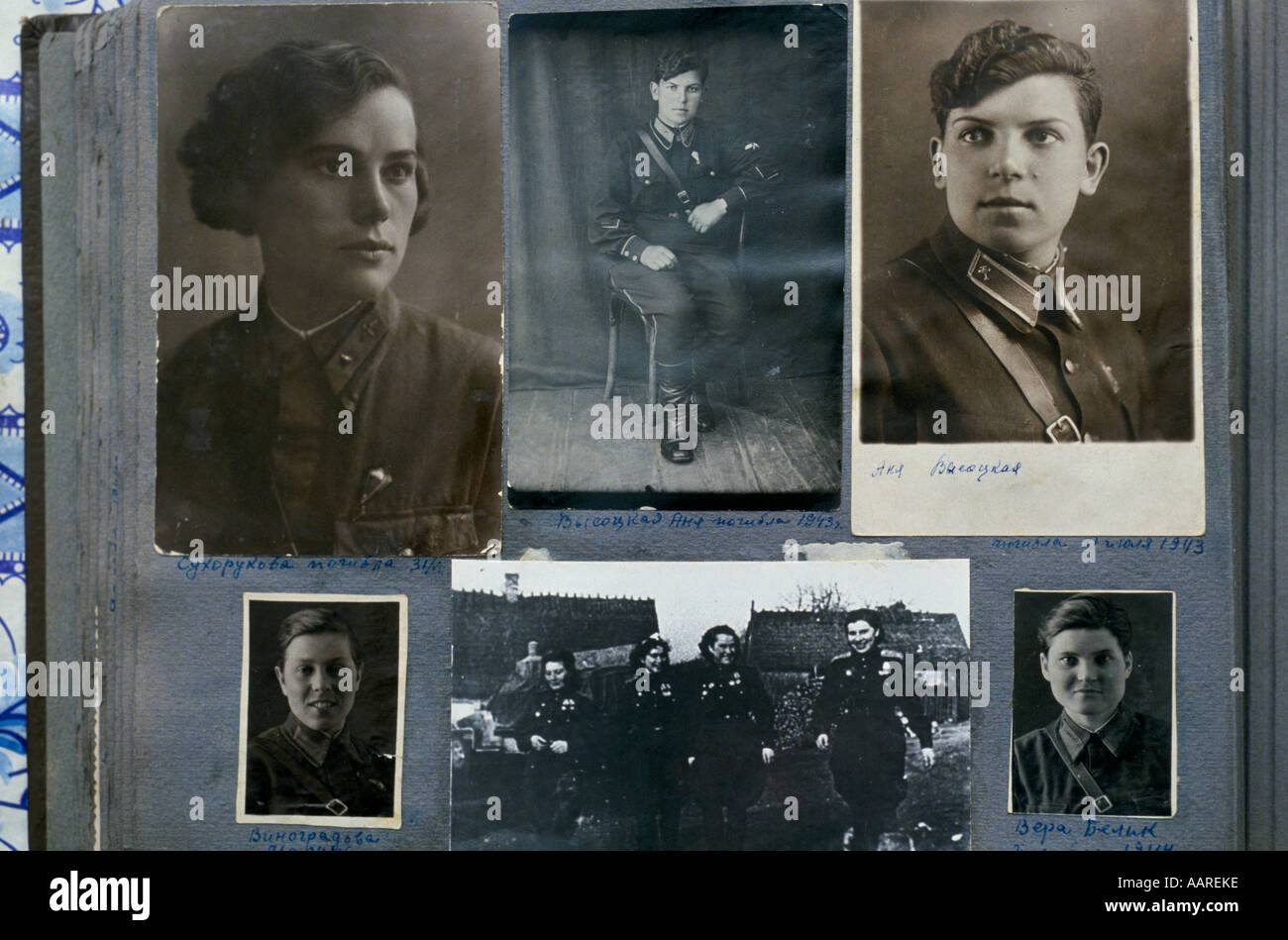 NIGHT WITCHES RUSSIA 1994 2ND WORLD WAR FEMALE FIGHTER PILOTS Stock ...