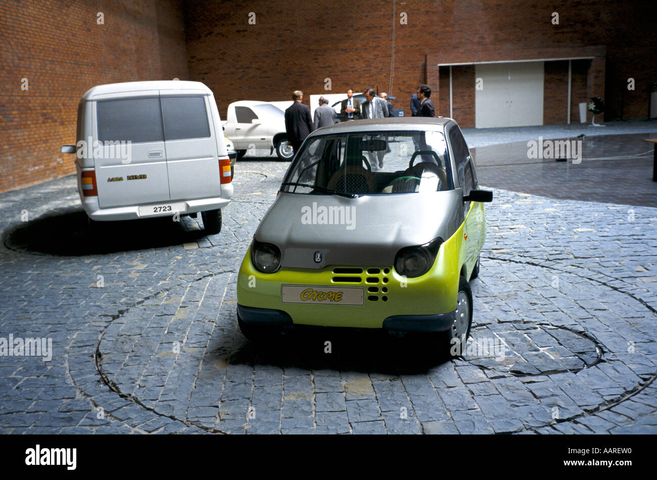 NEW LADA CAR LADA CAR FACTORY DESIGN CENTRE 1994 Stock Photo - Alamy