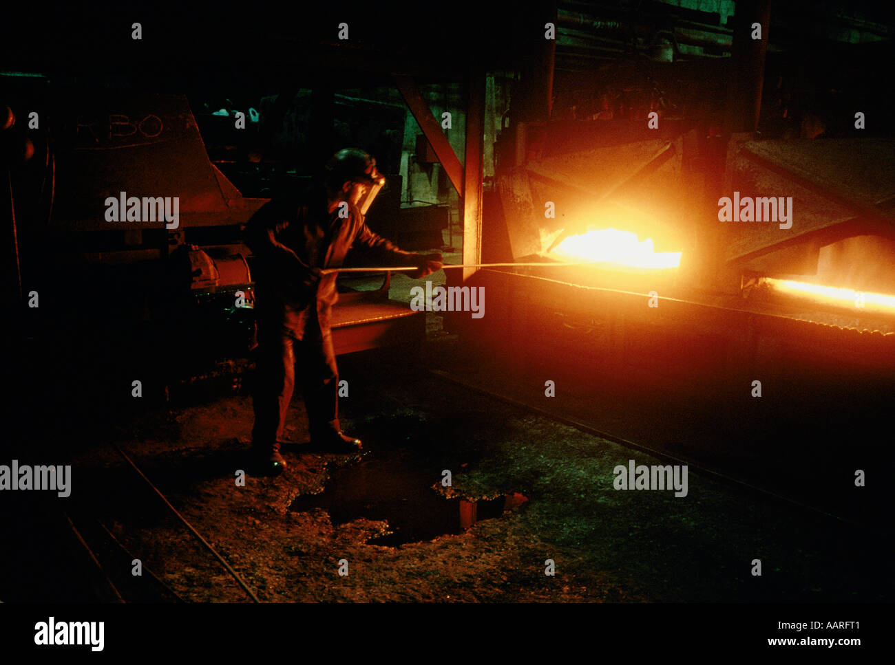 SVERDLOVSK MARCH 1991 STEEL MILL AT URAL URAL MASH FACTORY Stock Photo ...