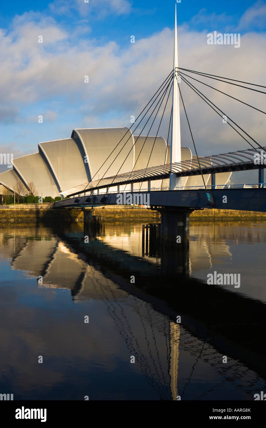 BELL BRIDGE AND ARMADILLO GLASGOW SCOTLAND Stock Photo - Alamy