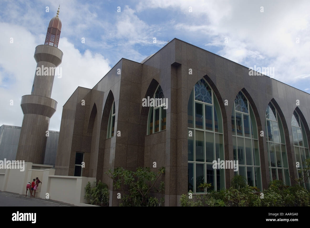 Maldives City Of Male Brand New Mosque Stock Photo - Alamy