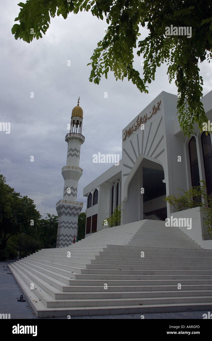 Maldives City Of Male The Grand Friday Mosque Stock Photo - Alamy