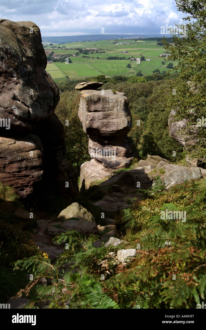Brimham Rocks, Yorkshire Stock Photo - Alamy