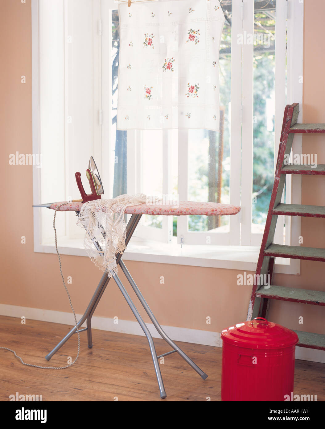 Ironing duties hi-res stock photography and images - Alamy