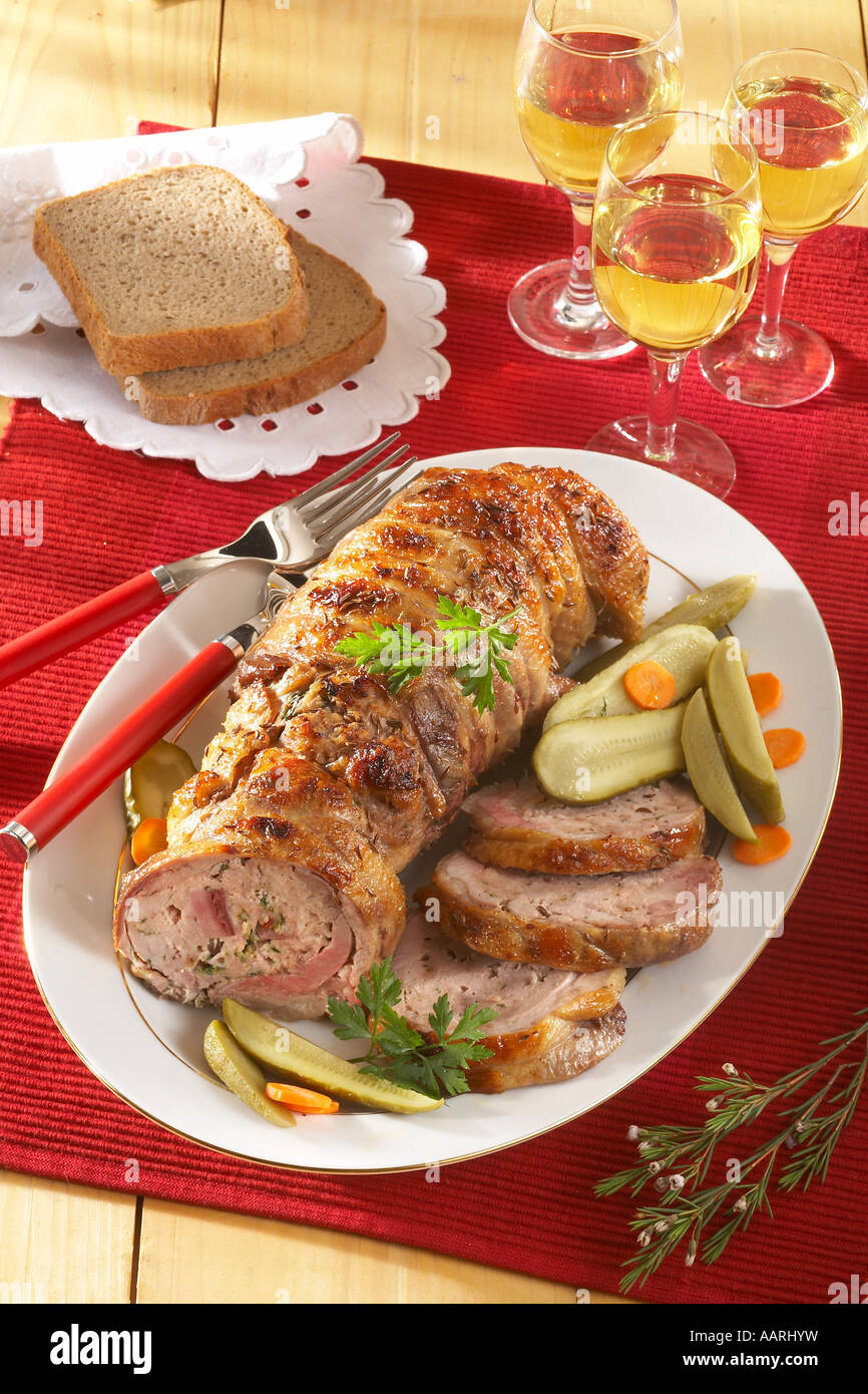 Food warm baked duck hi-res stock photography and images - Alamy