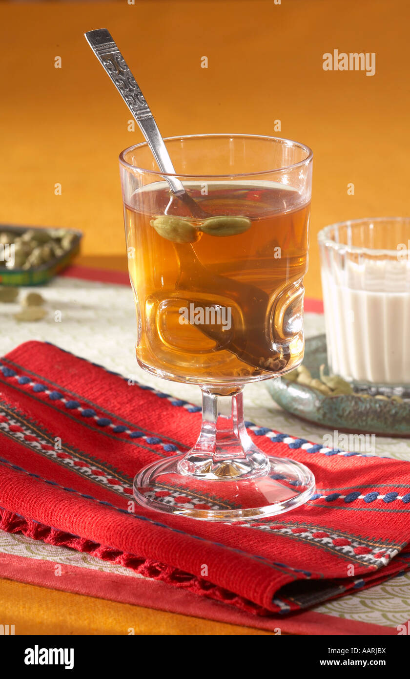 Indian Spicy Tea Stock Photo - Alamy