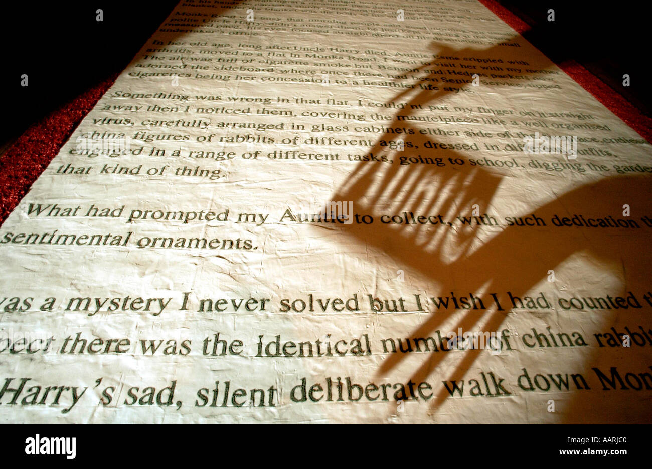 Evoking emotions of memory nostalgia and loss in fragile artwork Stock ...