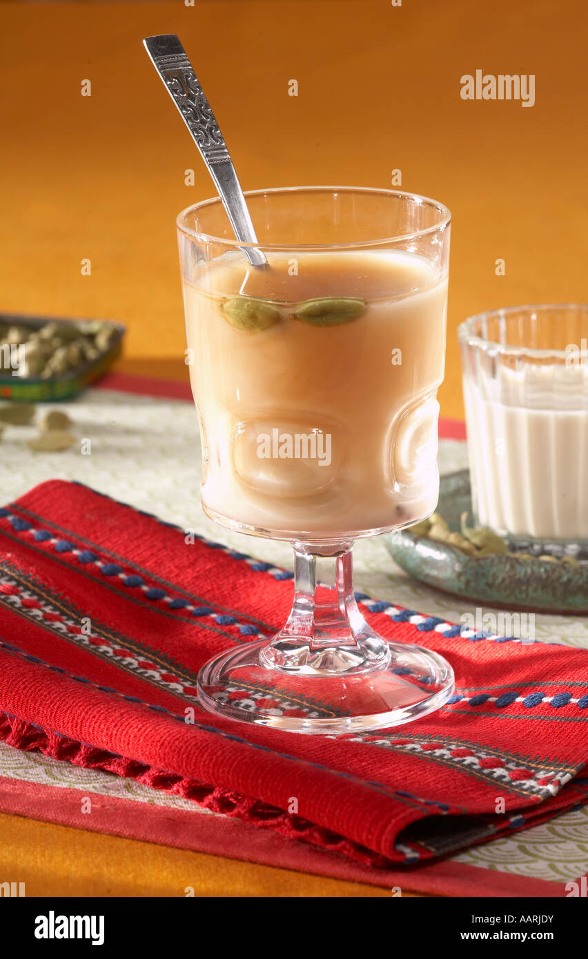 Indian Spicy Tea Stock Photo - Alamy