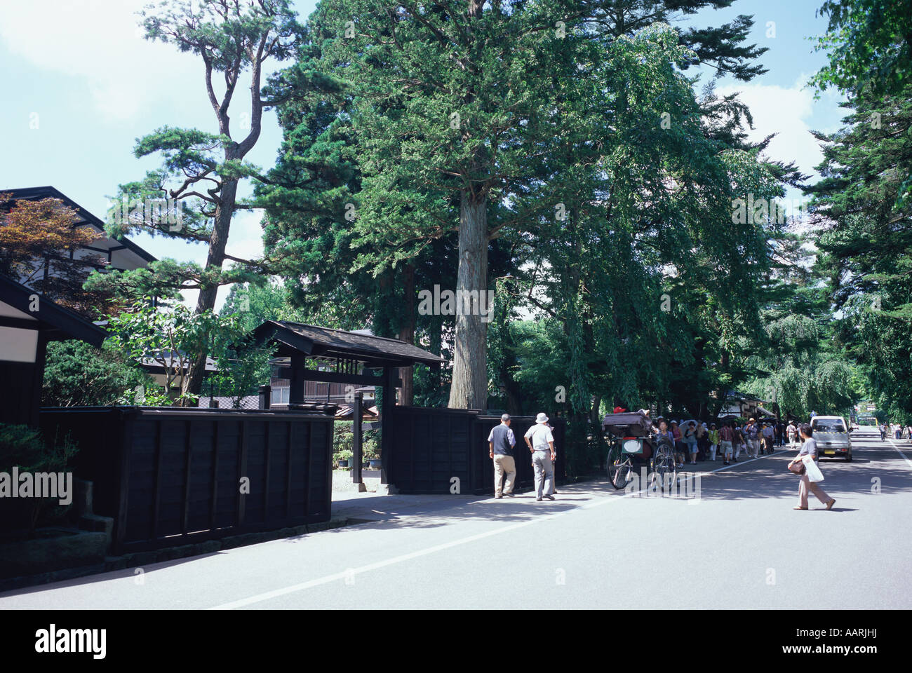 Street in Kakunodate Akita Prefecture Japan Stock Photo - Alamy