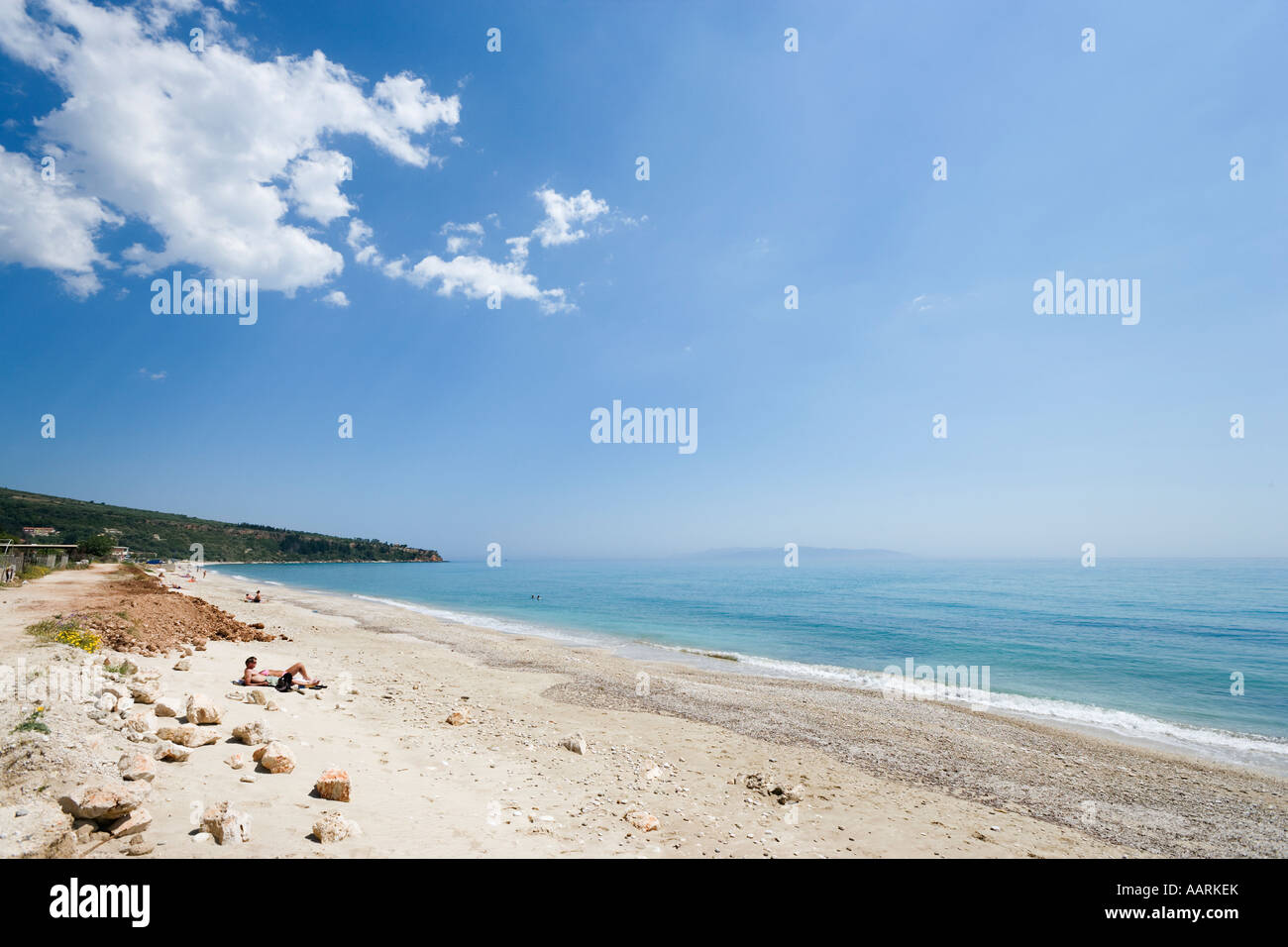 Lourdas Beach, Kefalonia, Ionian Islands, Greece Stock Photo - Alamy