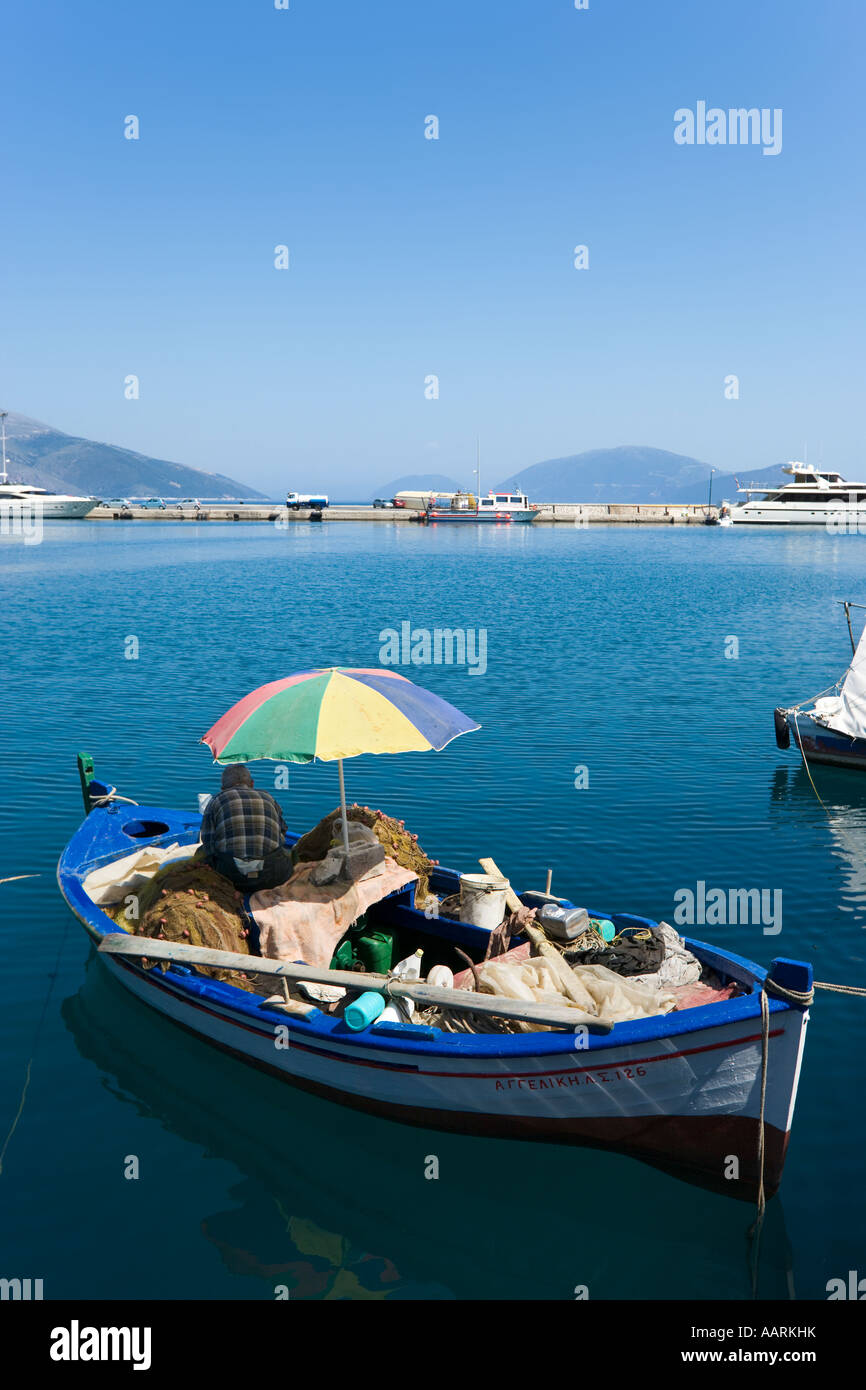 Fishing Boat , Sami, Kefalonia, Ionian Islands, Greece Stock Photo - Alamy