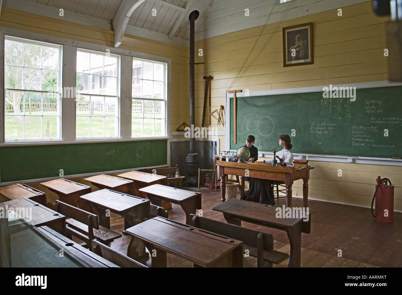 MATAKOHE NORTH ISLAND NEW ZEALAND May The single school room in ...