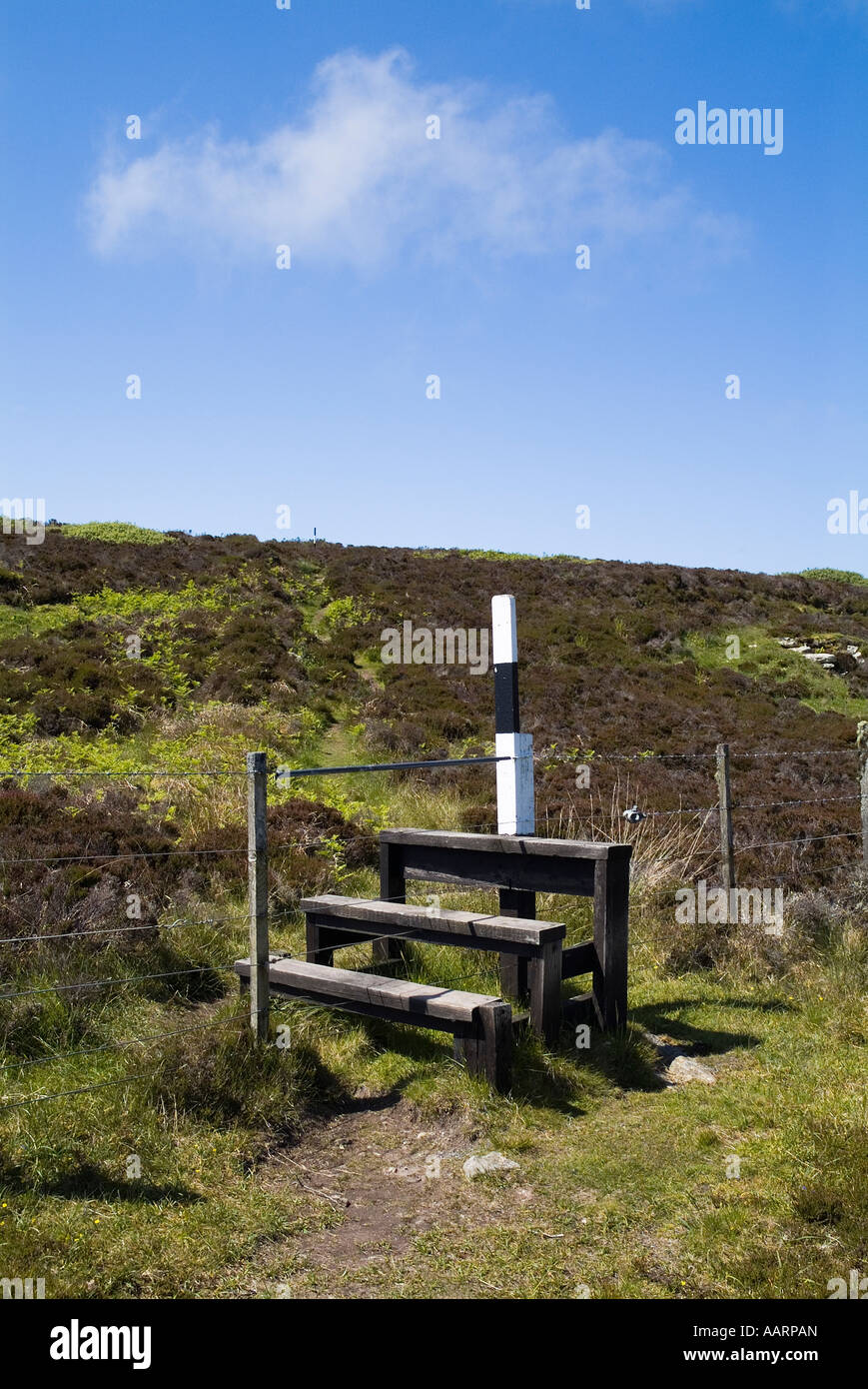 Step over fence hi-res stock photography and images - Alamy