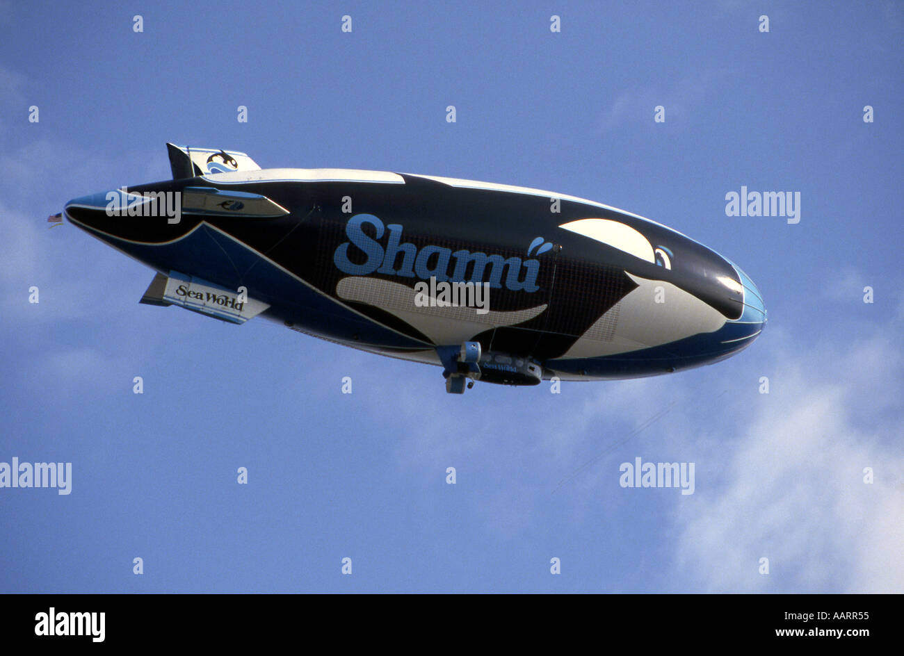 Shamu blimp advertising seaworld in hi-res stock photography and images ...