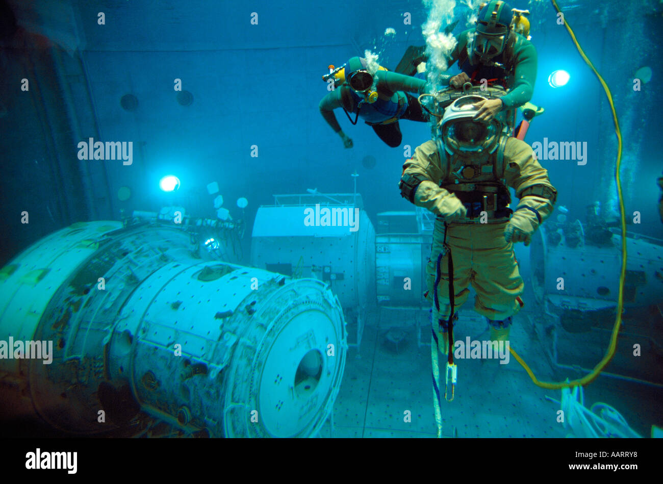 Astronauts training hi-res stock photography and images - Alamy