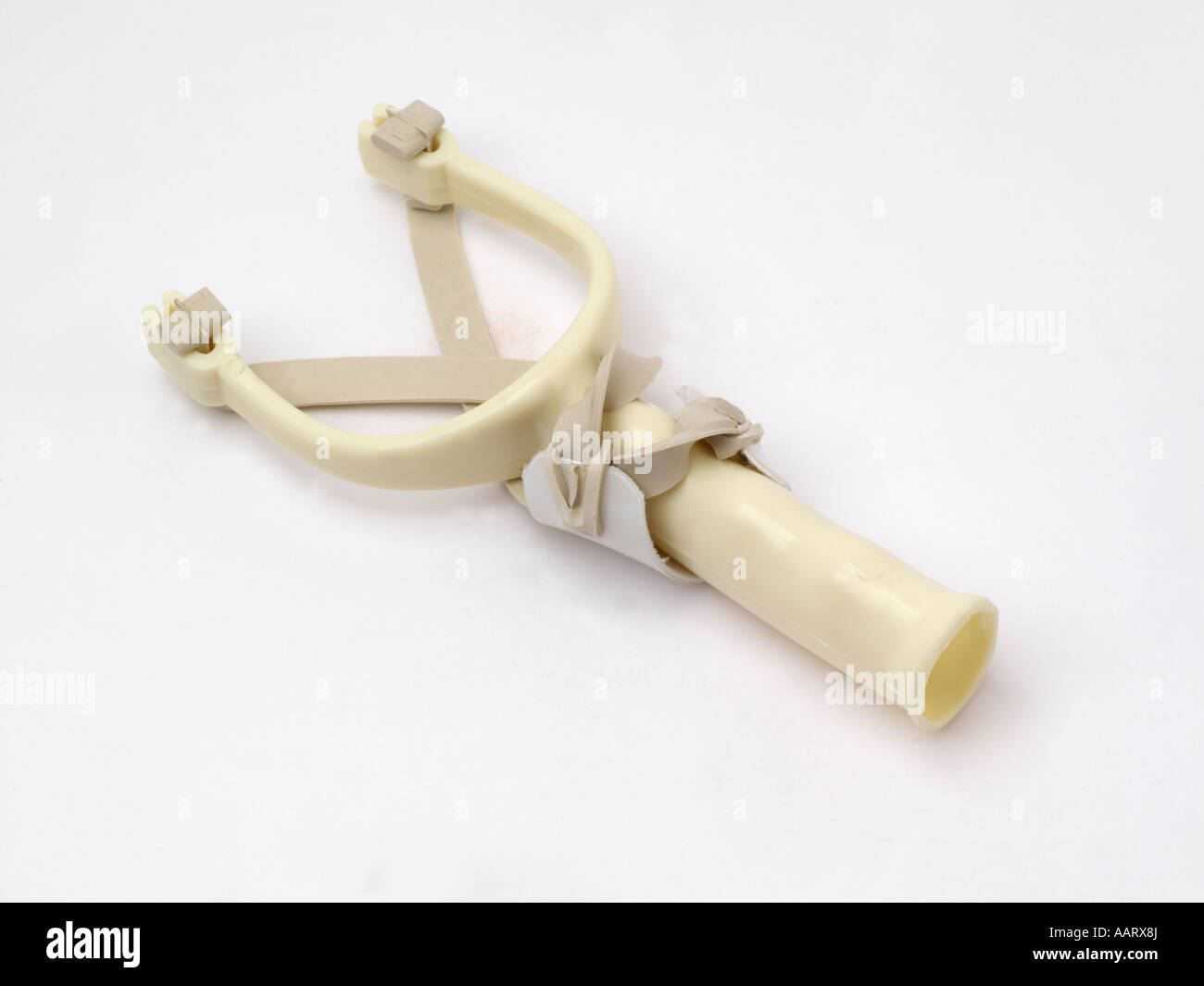 Plastic catapult white weapon hi-res stock photography and images - Alamy