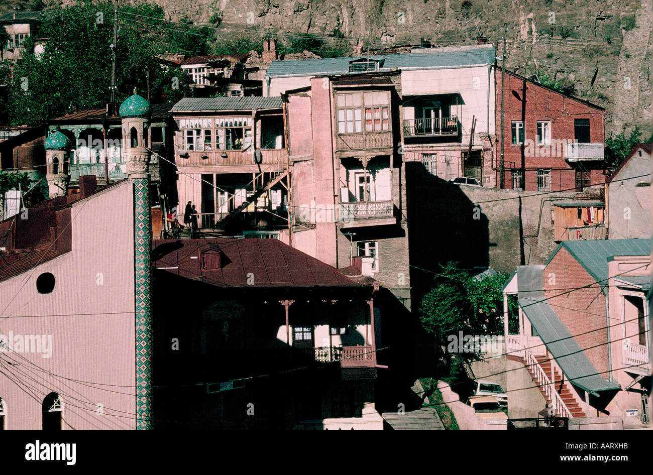 GEORGIA TBILISI OLD TOWN 1999 Stock Photo - Alamy