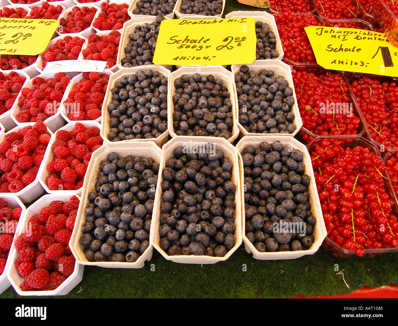 Red berries blueberries in display hi-res stock photography and images ...
