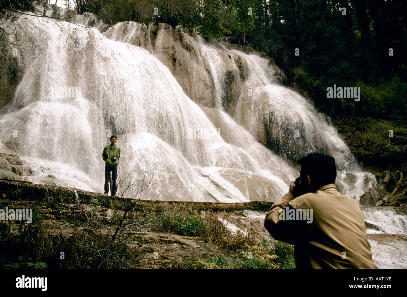 Munigou waterfall hi-res stock photography and images - Alamy