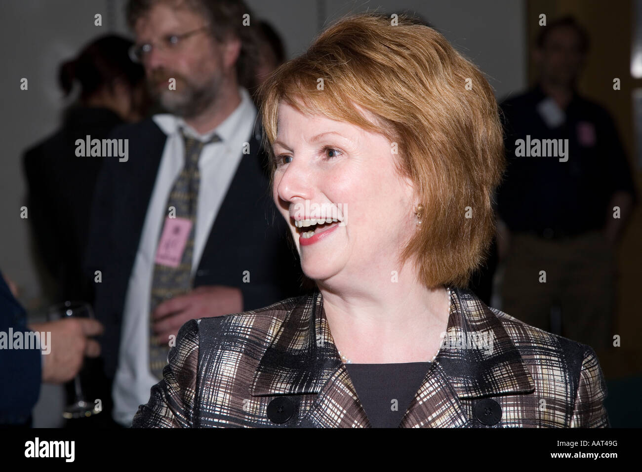 Hazel Blears MP Portcullis House May 2007 Stock Photo - Alamy