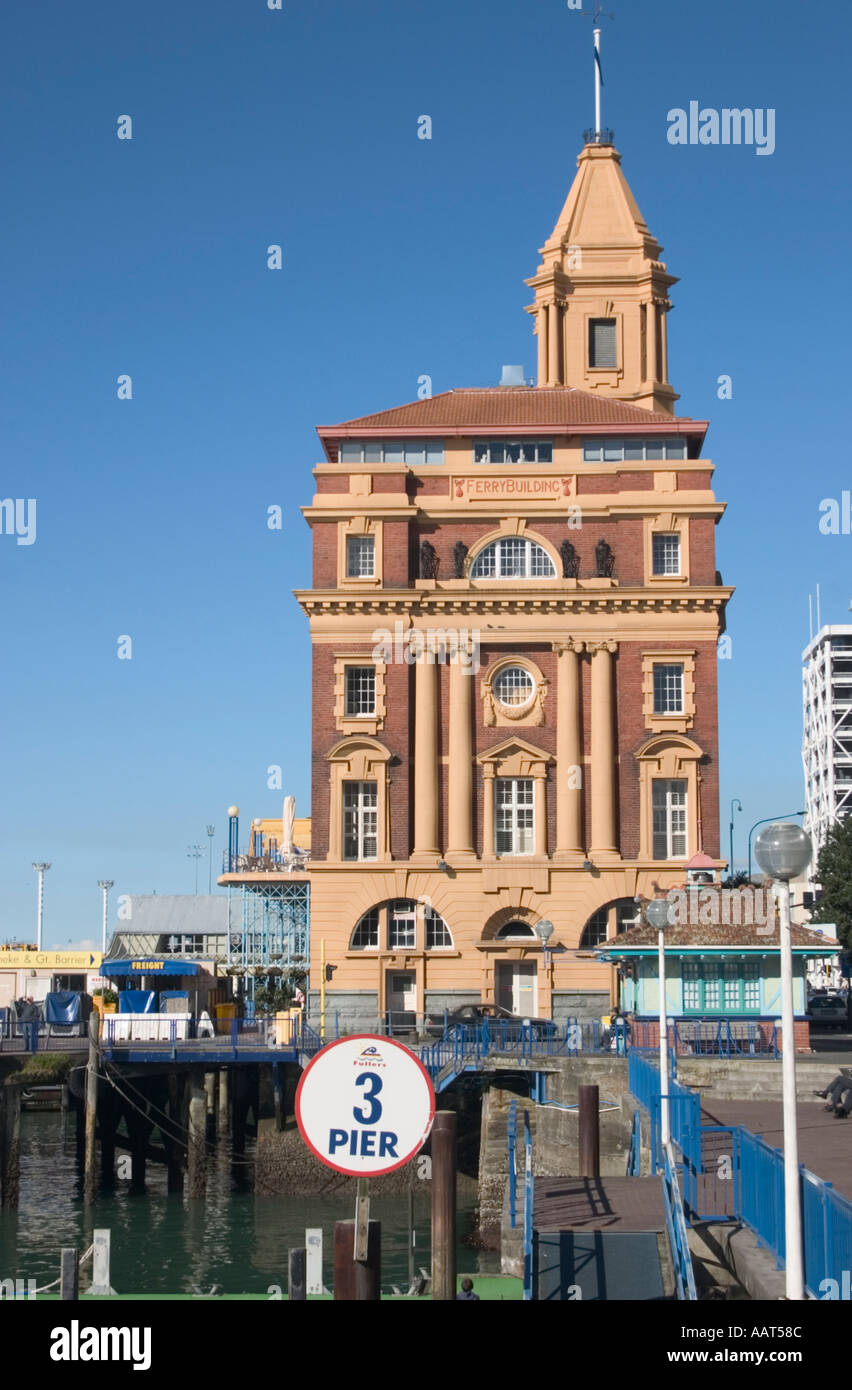 Auckland ferry terminal pier hi-res stock photography and images - Alamy