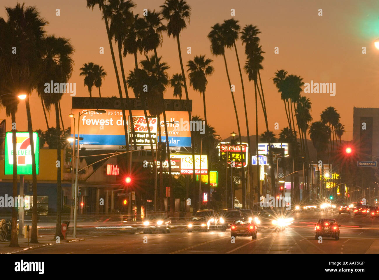 Sunset Blvd., Los Angeles, California Stock Photo - Alamy