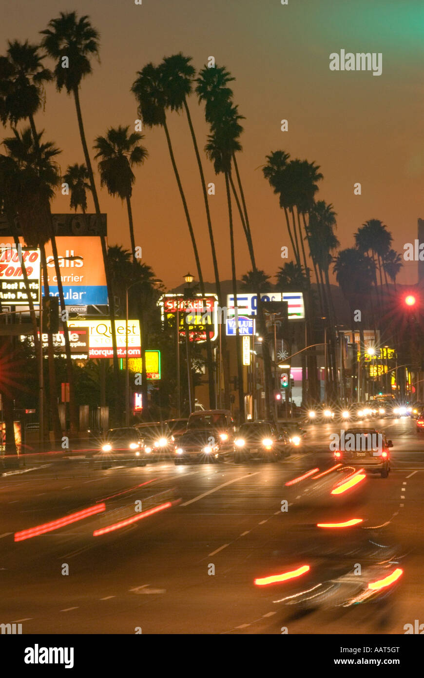 Sunset Blvd., Los Angeles, California Stock Photo - Alamy