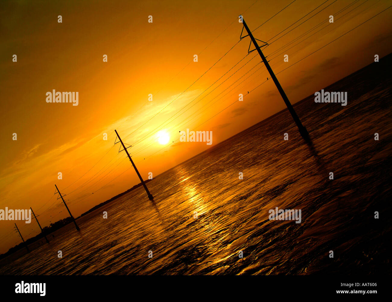 SUNRISE ALONG THE FLORIDA QUAYS Stock Photo - Alamy
