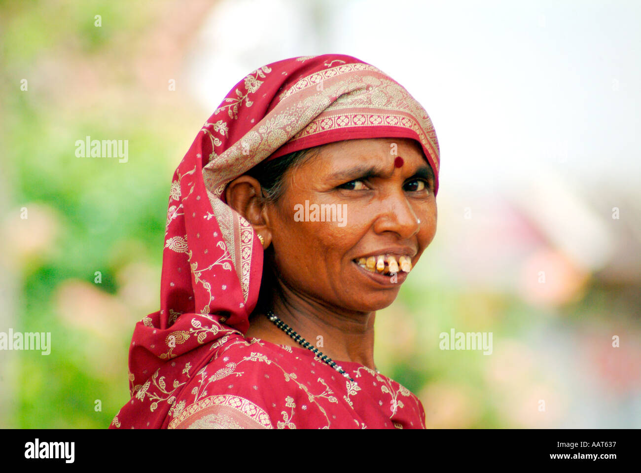 Big Toothed Woman Stock Photo - Alamy