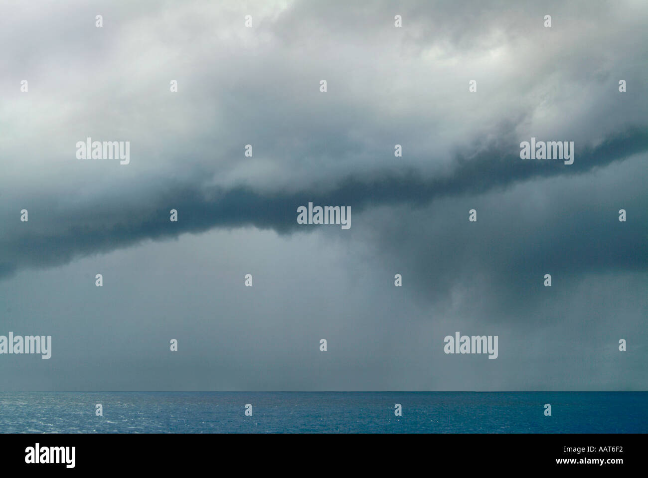 Storm cell over the ocean hi-res stock photography and images - Alamy