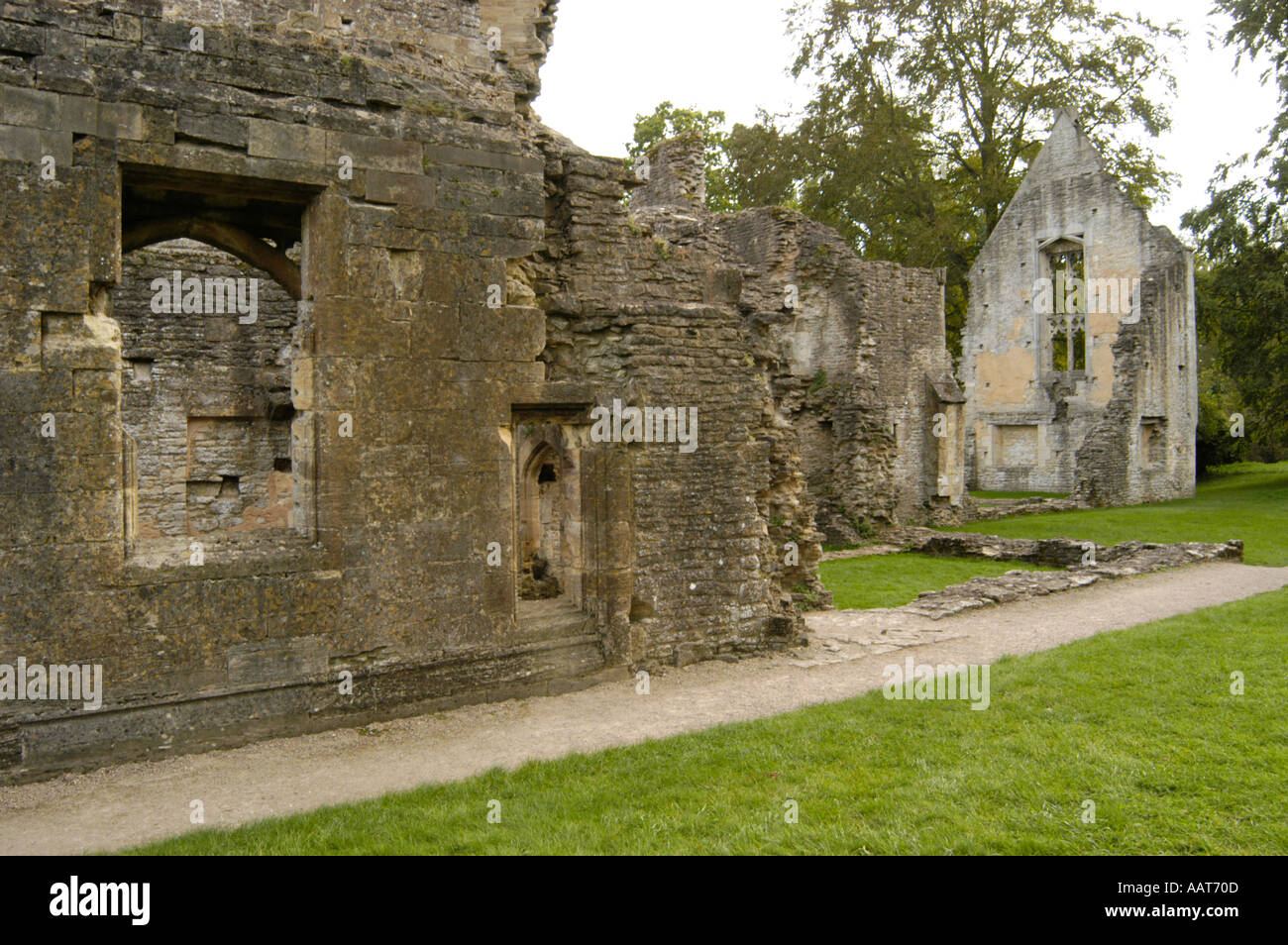 Minster Lovell Hall Stock Photo - Alamy