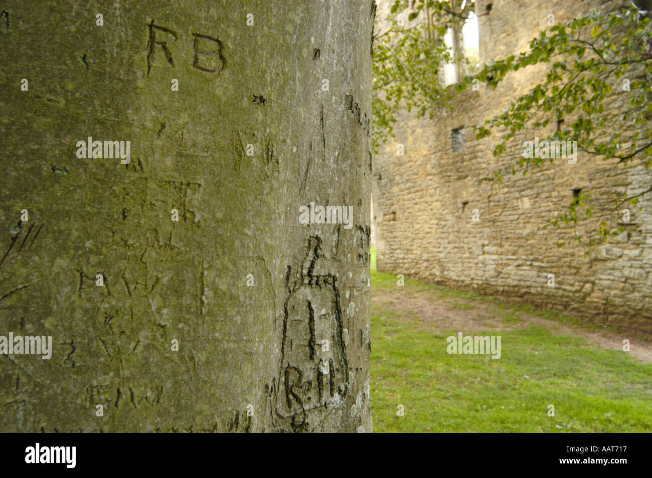 Carved writing hi-res stock photography and images - Alamy