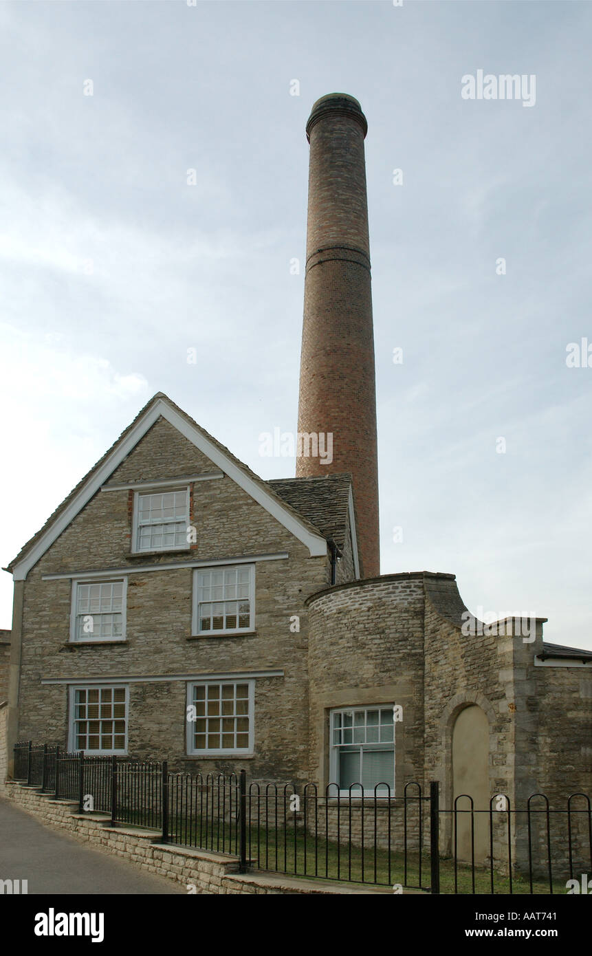 Woodford Mill Tower Witney Stock Photo - Alamy