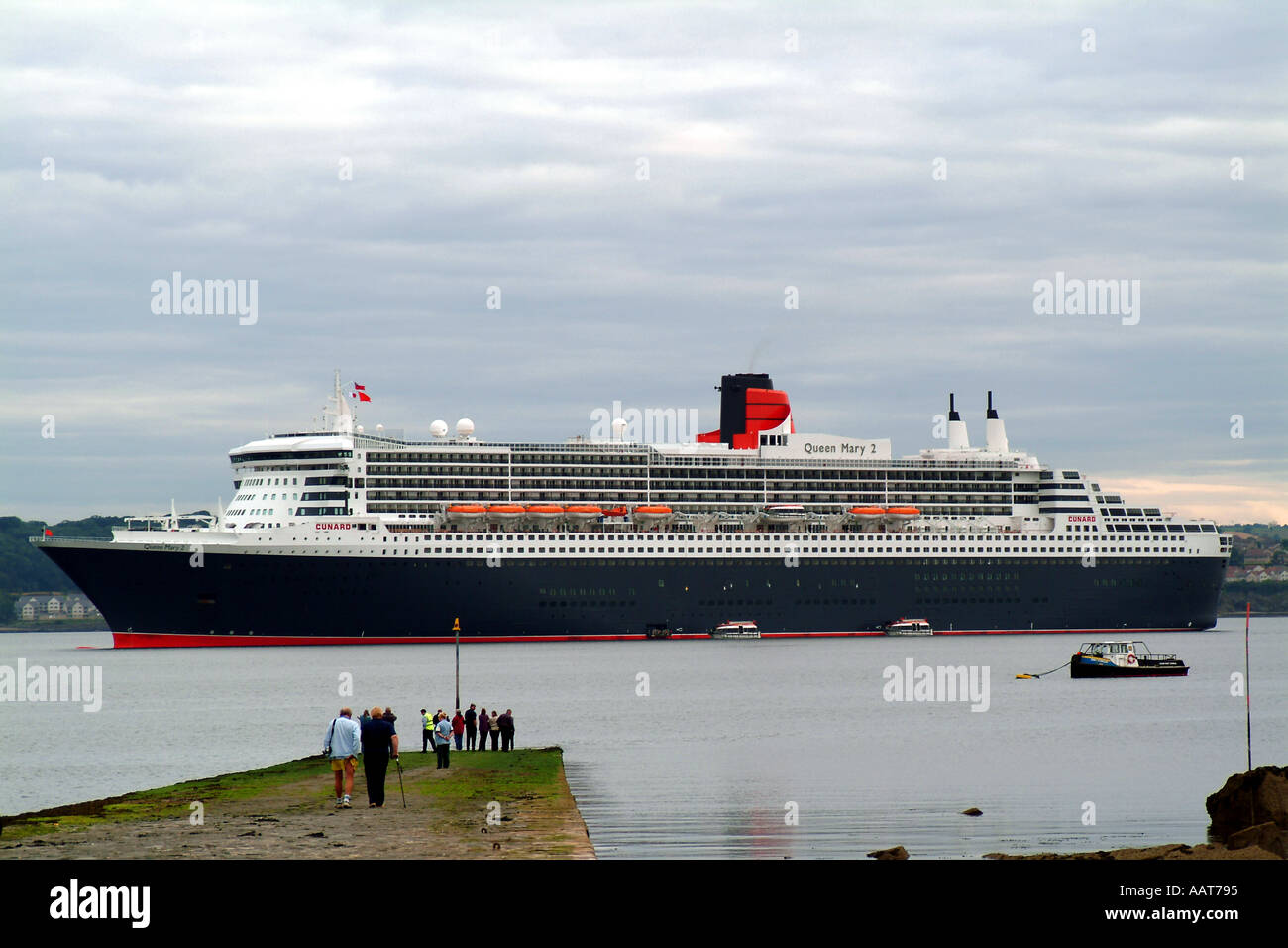 Queen Mary Two QM2 Stock Photo - Alamy