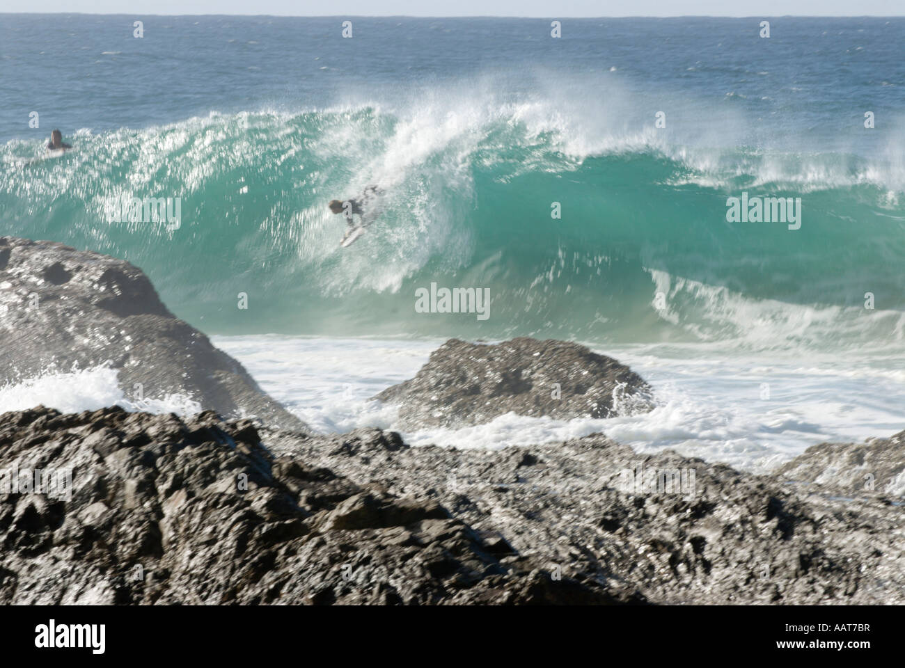 Surfing at Snapper Rocks/Superbank, Coolangatta, Gold Coast, Queensland ...